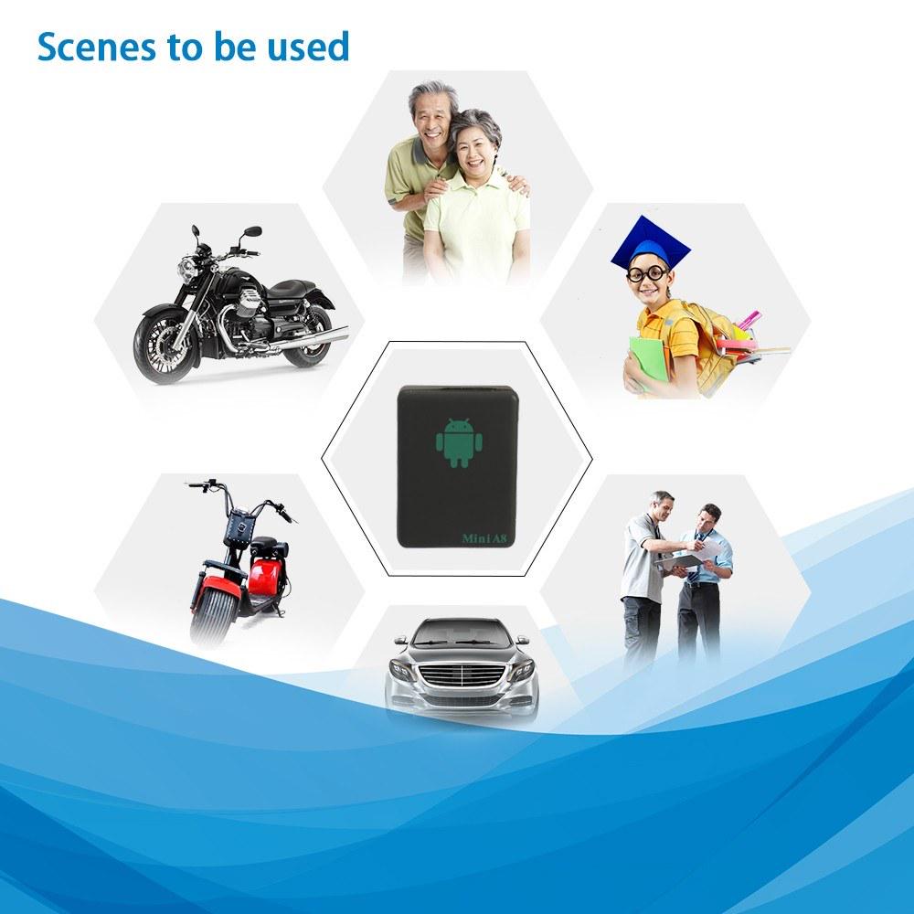 Buy A8 Global Locator Real Time Mini Car Kid and Elder at affordable ...
