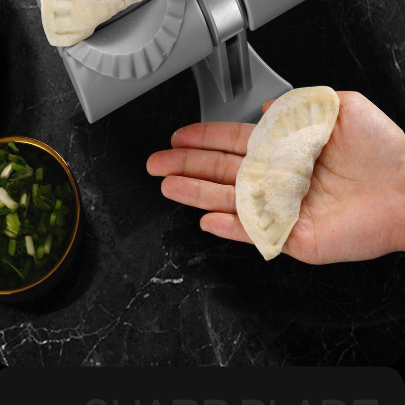Buy Double Head Automatic Dumpling Maker Wrapper Mould Household ...
