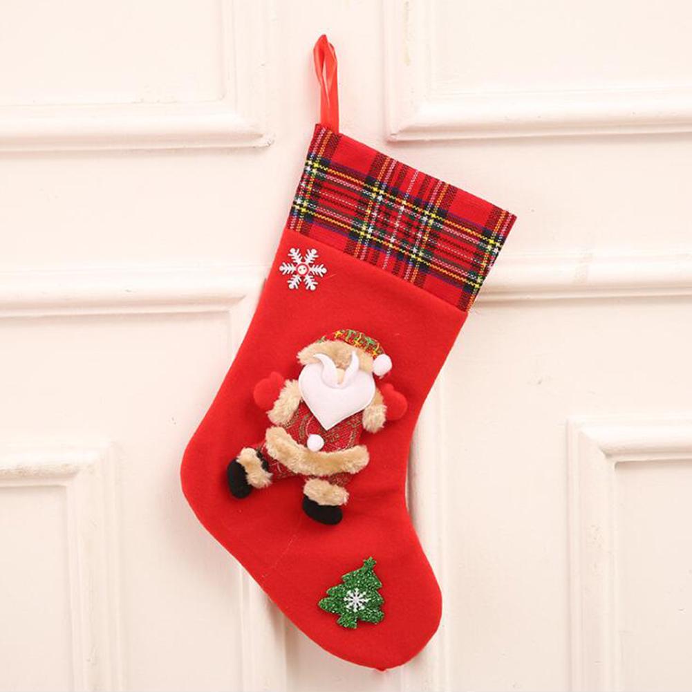 Buy 4PCS Christmas Stockings Decoration Large Gift Bag at affordable ...