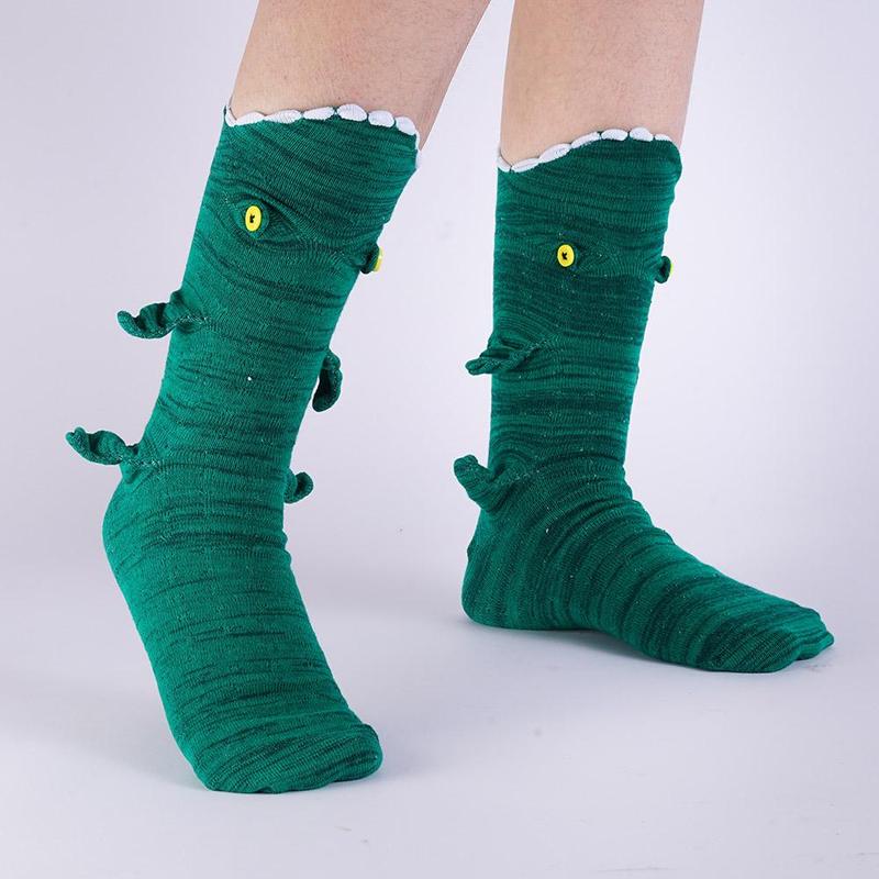 Buy Creative Knit Crocodile Chameleon Shark Socks Design Funky ...