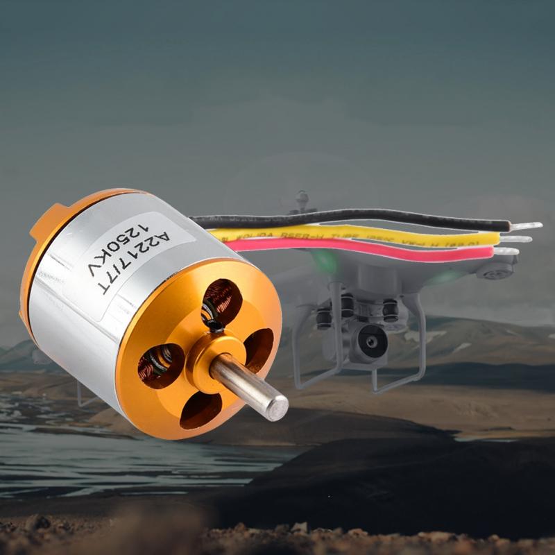Buy A2217 Brushless Motor RC Fixed Wing Drone Motor 1250KV Big Thrust ...