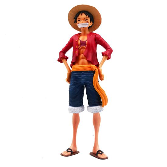 Luffy Figure Model Anime One Piece Action Realistic PVC Cartoon Decor ...
