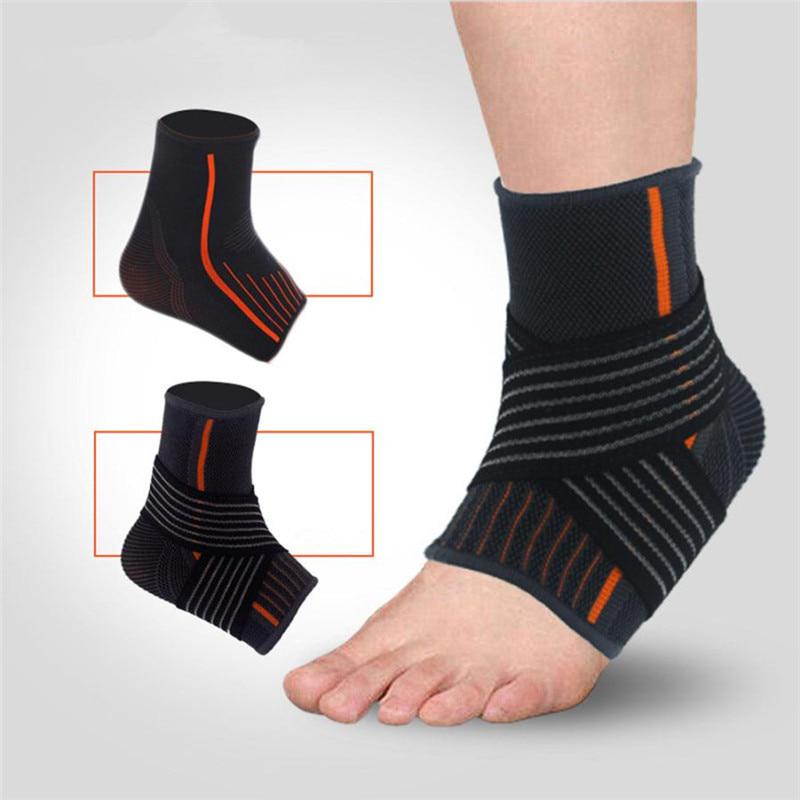 Men Adjustable Ankle Movement Protection Ankle Support Brace Strap ...