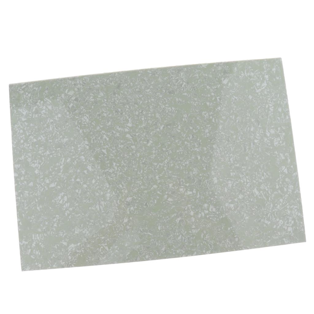 Buy Green Pearl Guitar Pickguard Scratch Plate Material Blank Sheet at ...