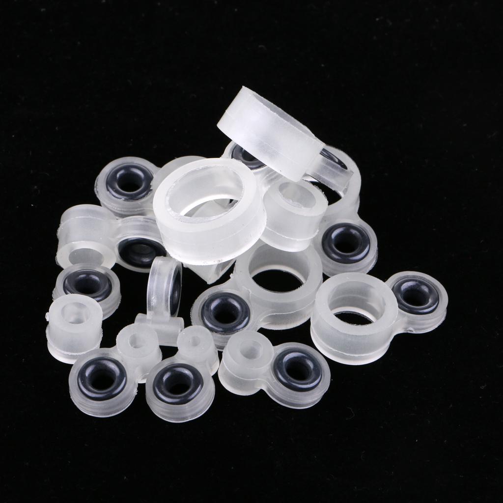 Satın alın 14pcs Telescopic Fishing Rod Guides Top Ring Set Repair Kit ...