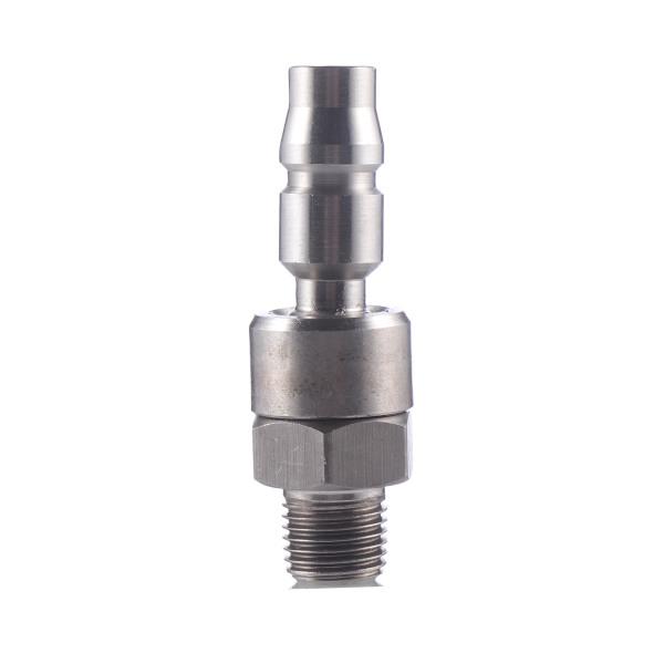 Buy 1 Pc Pneumatic Fast Connector Iron Swivel Straight Rotary Quick ...