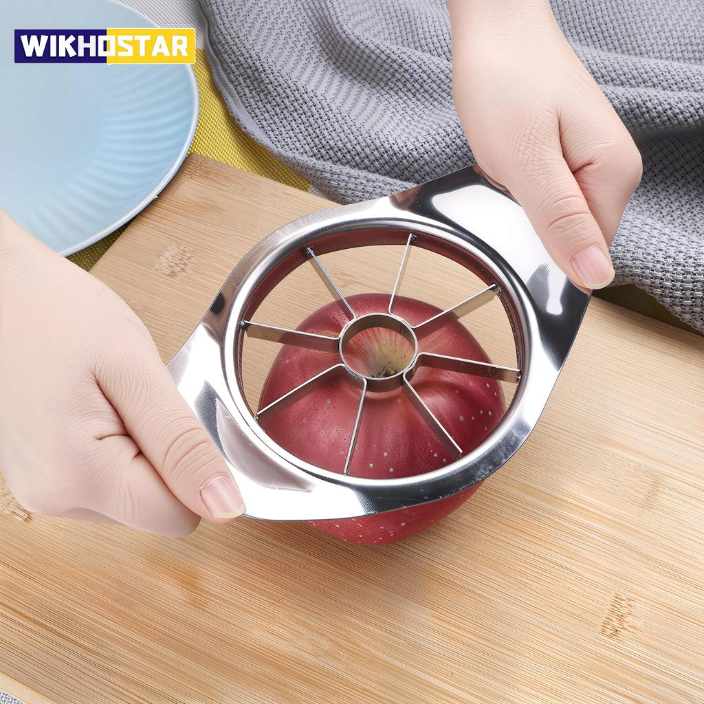 Stainless Steel Apple Slicer Fruit Cutter Stainless Steel 3-in-1 ...