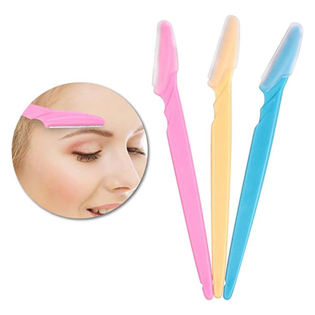 Buy PPGG Stainless Steel Sharp Eyebrow Trimming Knife Make-Up Eyebrow ...