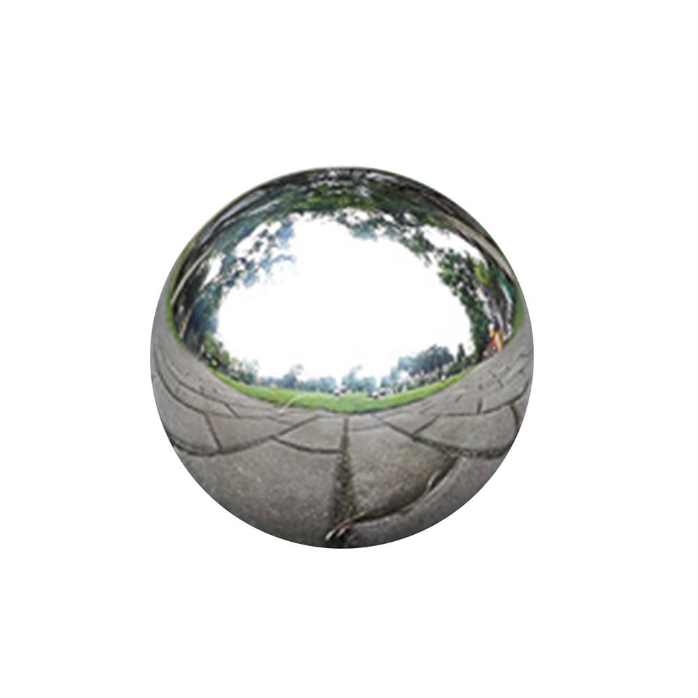 Köp Stainless Steel Hollow High Gloss Ball Garden Reflective Metal ...