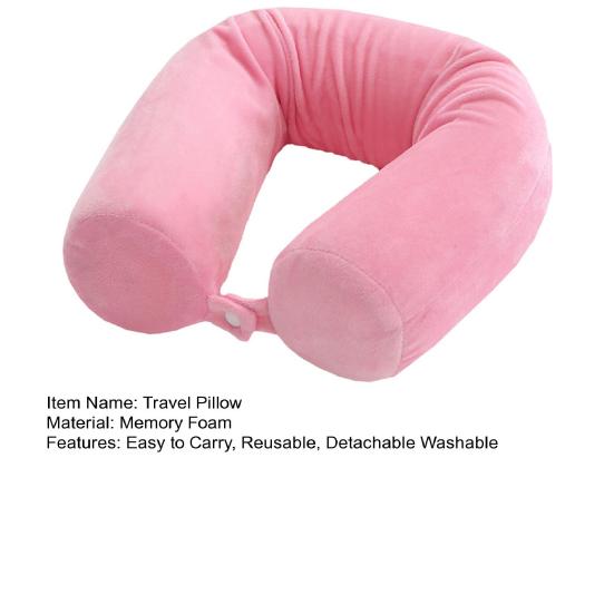 Satın alın 3D Support Travel Pillow Useful Washable Traveling U-shaped ...