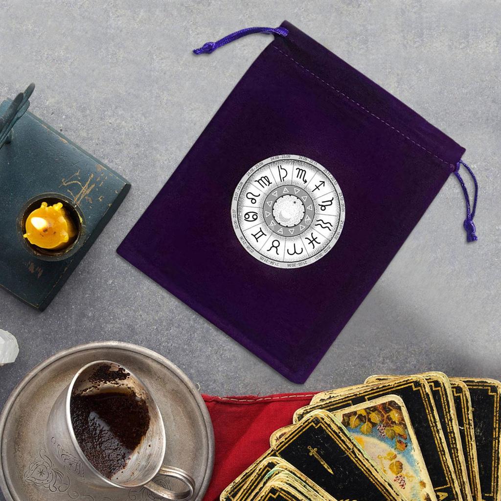 Kaufe Purple Tarot Bag|Tarot Dice Bag Tarot Bag|12x15cm Velvet ...