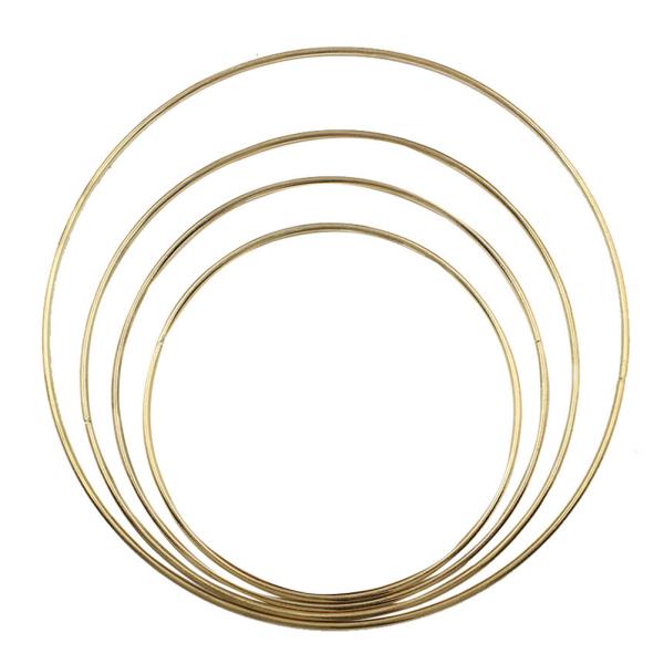 Buy 4pcs Round Ring Stylish Practical DIY Dream Catcher Accessories ...