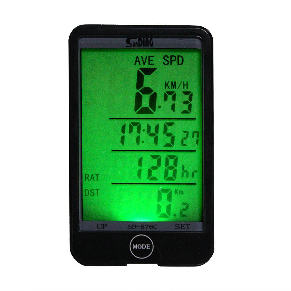 Wireless Bicycle Stopwatch Odometer Speedometer Bike Cyclometers Waterproof Touch Lcd Computer ...
