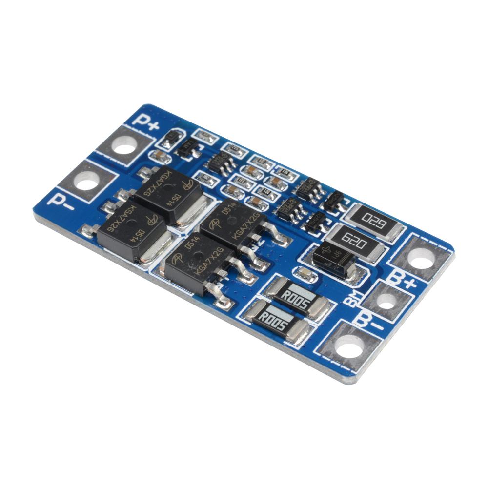Buy 2S 10A 7.4V 8.4V with Balance Li-ion Lithium 18650 Battery BMS ...