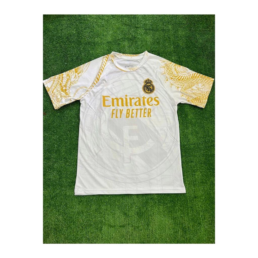 Buy Ronaldo Custom Design Dragon Pattern Real Madrid Jersey 2023/2024 ...
