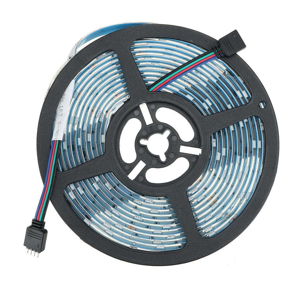 Doersupp 5/10m DC12V RGB LED Strip Light Waterproof LED Lighting String ...
