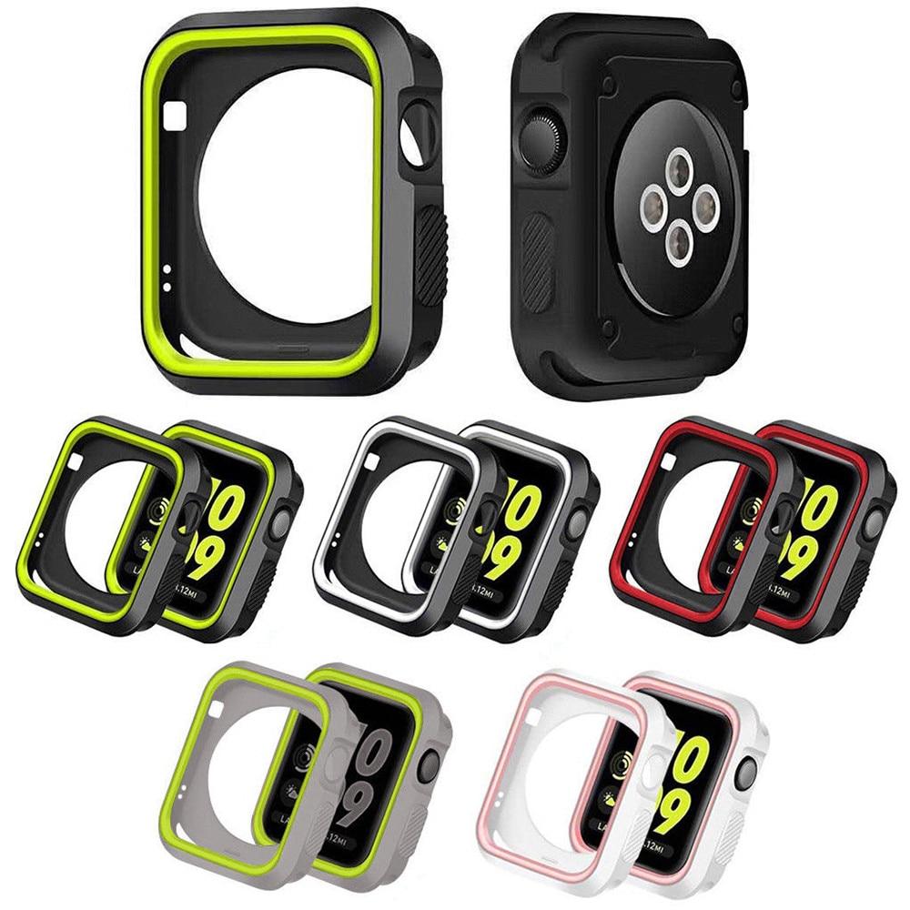 Soft cover For Apple iWatch case 44mm 40mm 42mm 38mm protective ...