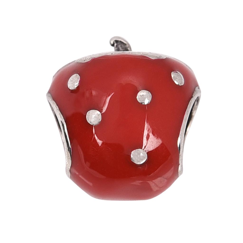 Buy Stylish Red Apple Shape Cute Style Big Hole Beads at affordable ...