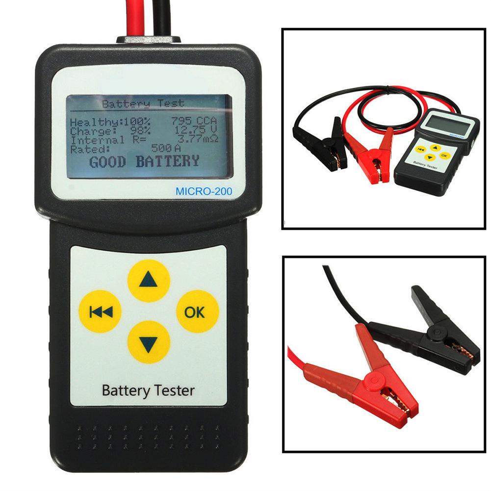 12V 30-200Ah Car Battery Tester Auto Vehicle Battery Analyzer Tester ...