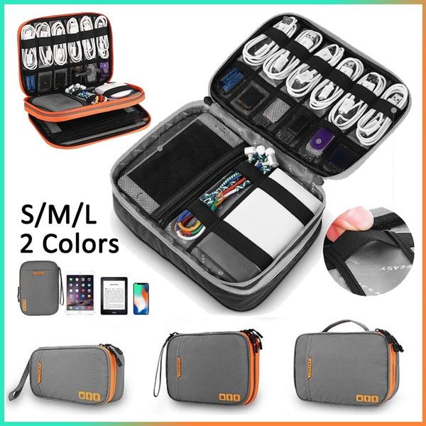 Buy Multifunctional Mobile Power Data Cable Storage Bag Waterproof ...