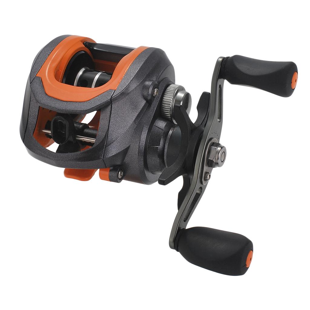 Buy Long Casting Baitcasting Fishing Reel Low Profile Baitcaster Right ...