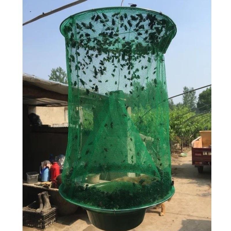 1pcs Pest Control Reusable Hanging Flycatcher Cage Net uygun fiyatlı ...