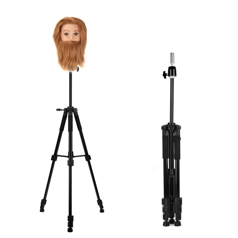 Buy 84-180cm Adjustable Tripod Cosmetology Mannequin Training Head ...