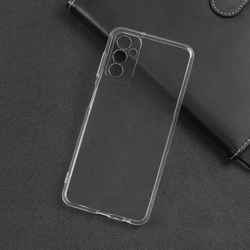 Buy For Samsung M13 4G Case Simple Slim Soft TPU Transaprent Clear ...