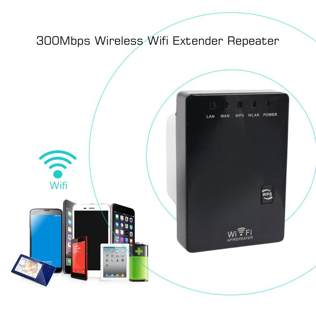 Buy 300Mbps N 802.11 Rectangle Wireless Wifi Repeater Router Extender ...