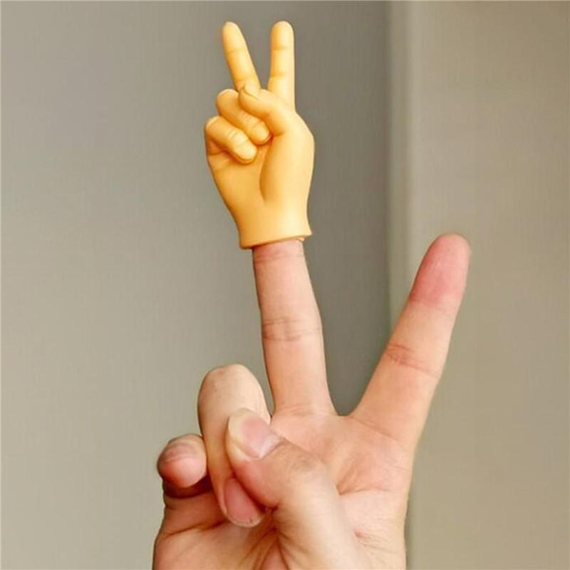 Buy Funny Mini Finger Hands Finger Puppet Small Hands Novelty Fun Tiny ...