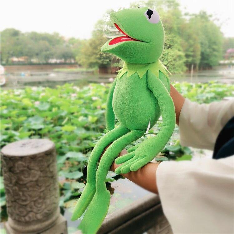 70cm Puppet Show Frog Hand Puppet Mouth Moves Komi Frog Ventriloquism ...