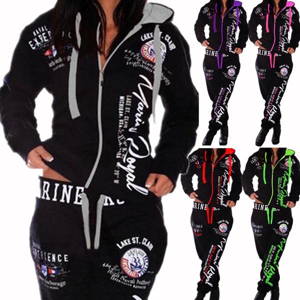 Buy Women's Jogging Sports Suit Neon Fitness Jogging Suit at affordable ...
