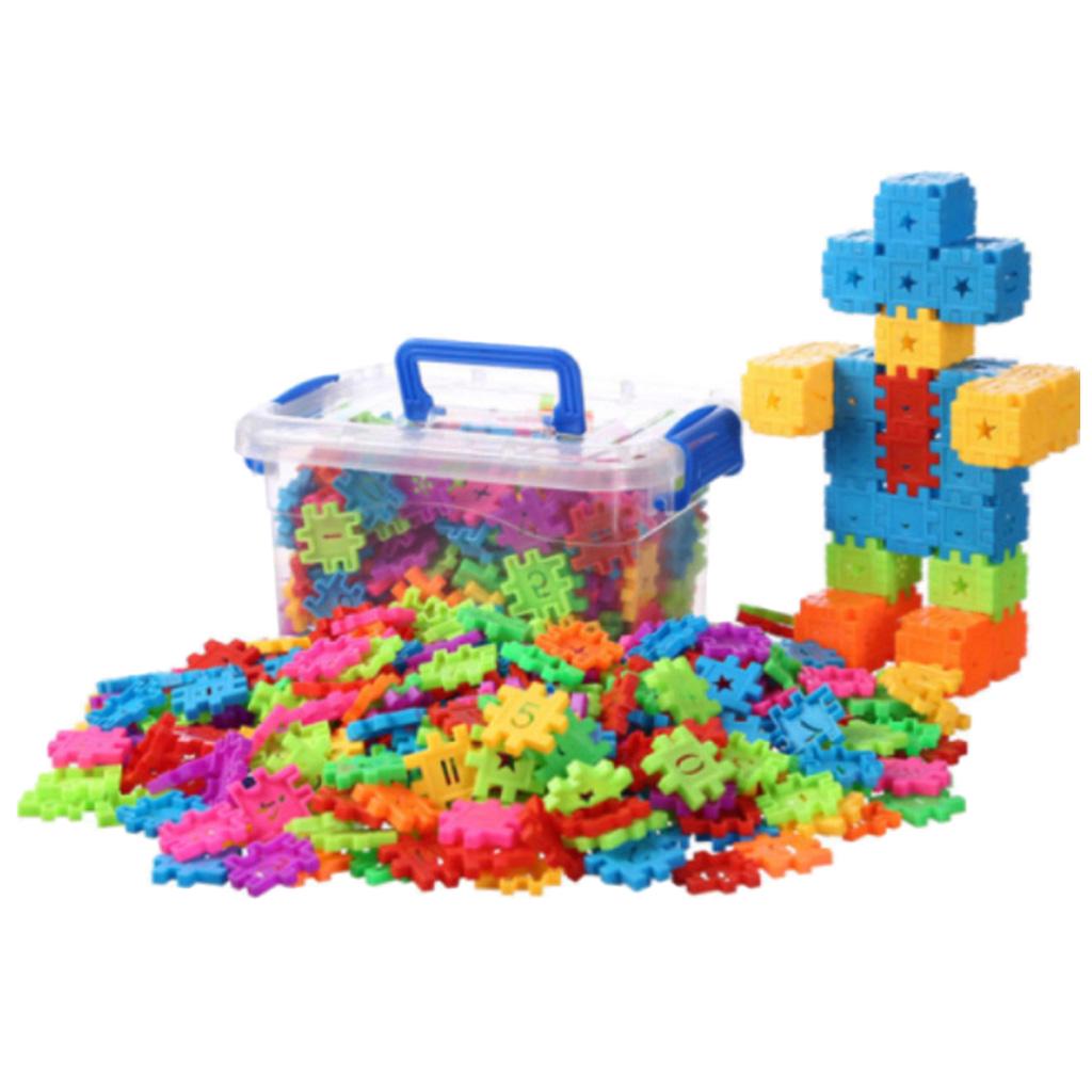 Buy 132pcs Baby Child Number Alphabet Puzzle Building Block Educational ...