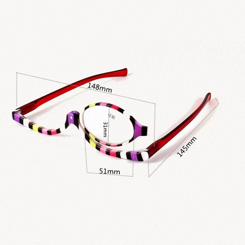 Buy Portable Men Women Adjustable Magnifying Monocular Reading Glasses ...