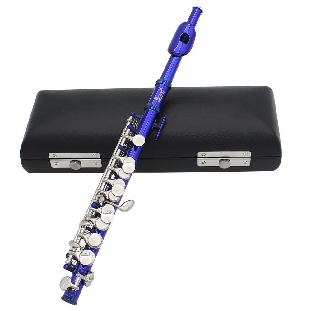 Buy HBKS Piccolo Ottavino Half-size Flute Plated C Key Cupronickel with ...