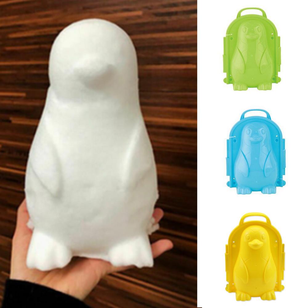 Buy Childrens Winter Penguin Sleet Mold Outdoor Sand and Snow Making ...