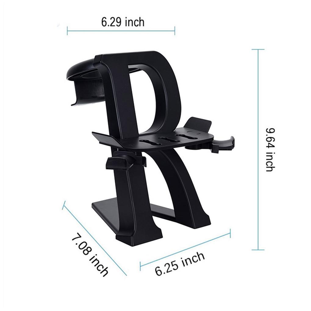 Buy VR Headset Holder Tabletop Controllers Stand Rack Mount Station ...