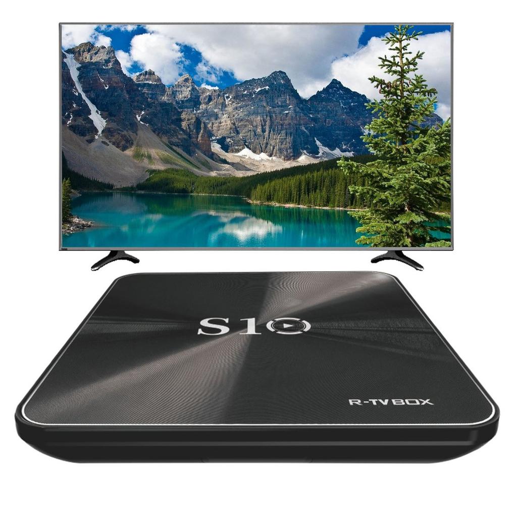 Buy NNEE R-TV BOX S10 S912 3GB EMMC 32GB 4K WIFI TV Box Android 7.1 Set ...