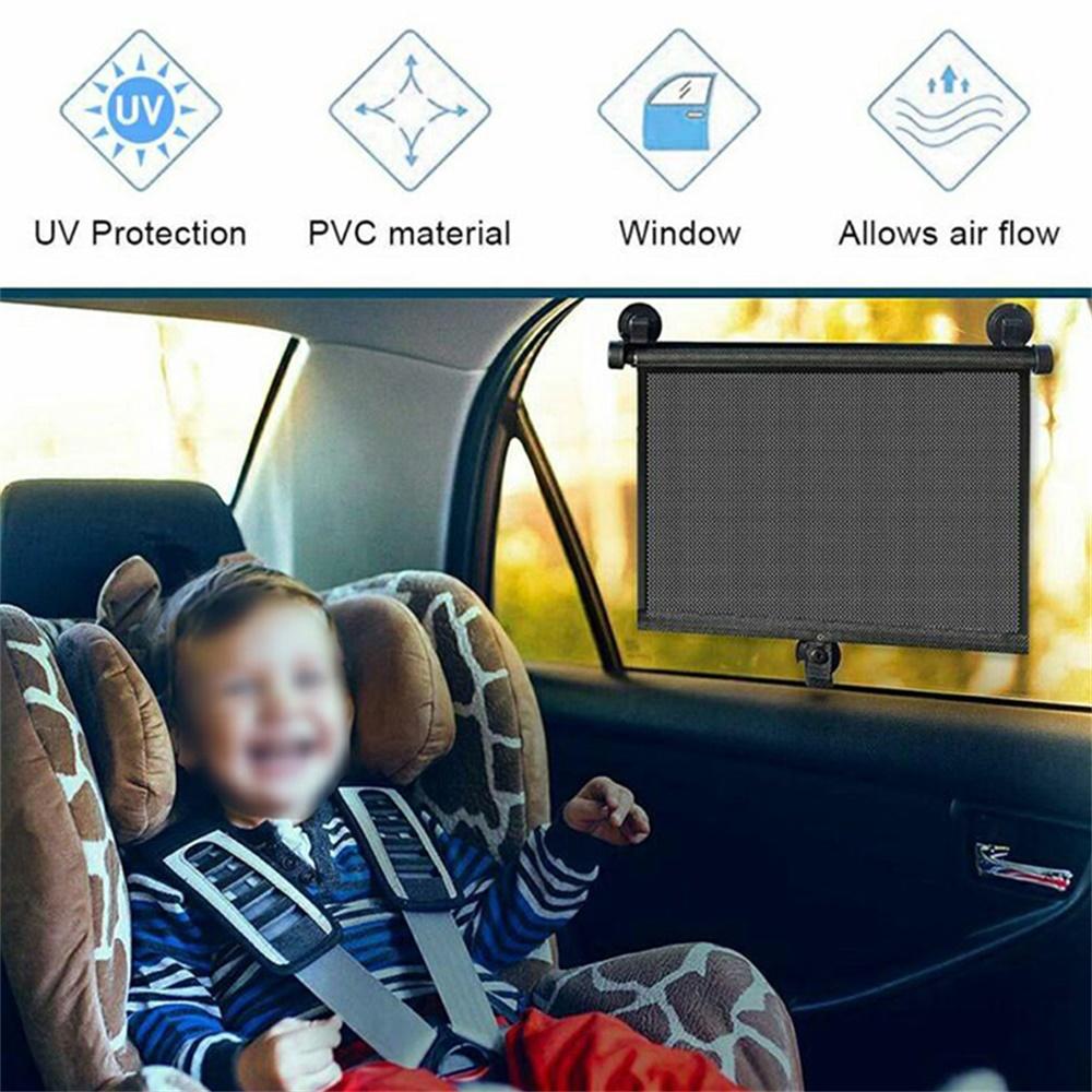 Cheap Summer Sun Protection Car Auto Retractable Car Sun Shade Side ...