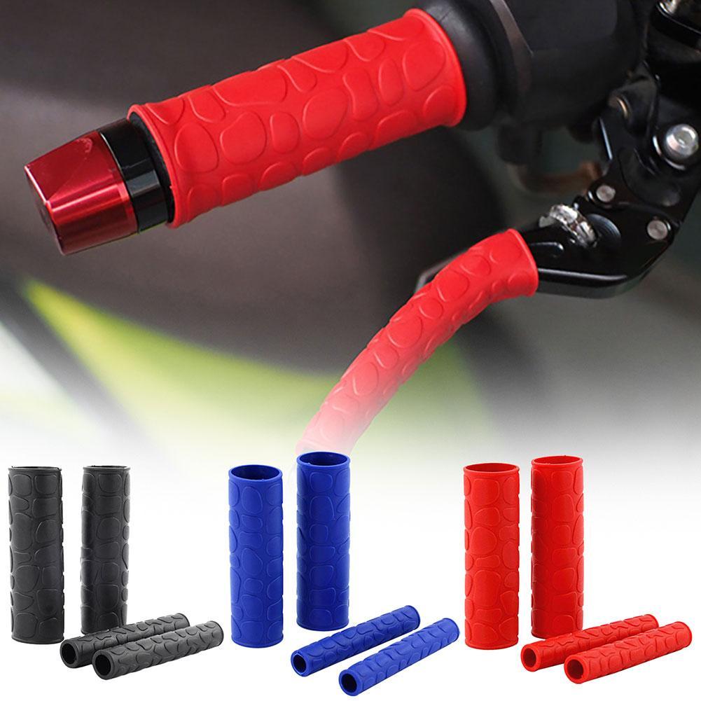 Buy 2 Pairs Universal Motorcycle Handlebar Grip Brake Clutches B Brake ...