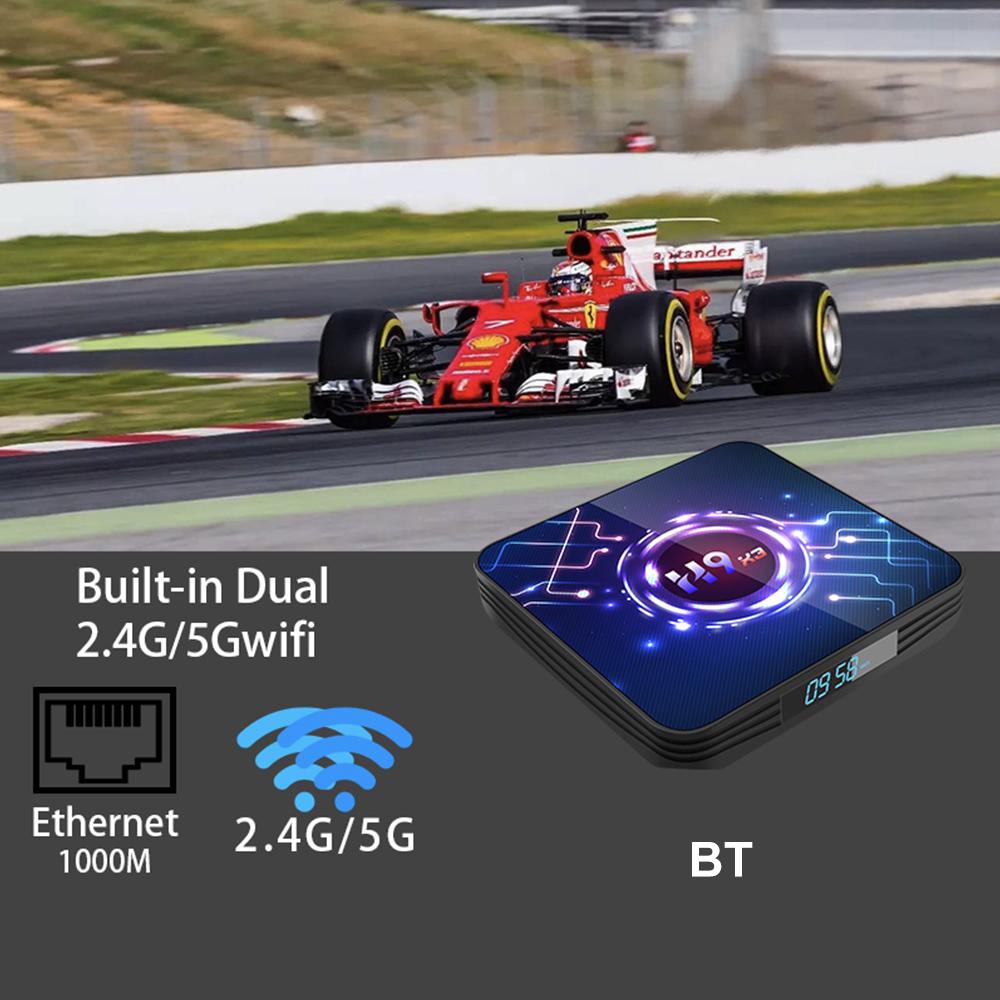 Buy H9 TV Box Android 9.0 S905X3 64-bit Quad Core Chipset Cortex A55 TV ...