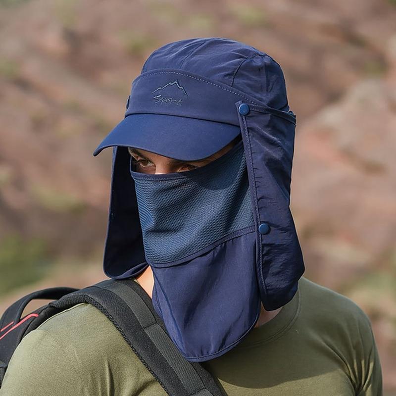 360 Degree Protection Sunshade Breathable Water Resistant Ear Neck ...