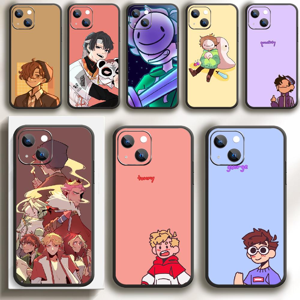 Buy Dream-SMP-Team Game Phone Case Cover For IPhone Xiaomi Redmi ...