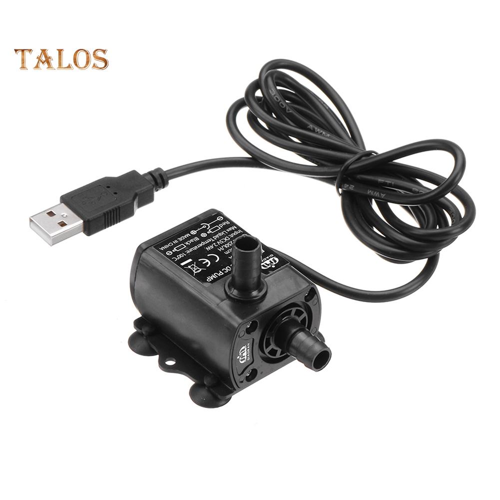 Tool Store Mini USB DC 5V 250L/H Brushless Waterproof Submersible ...
