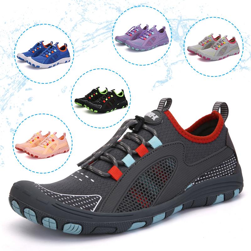 Buy Men Water Shoes Women Barefoot Aqua Shoes Upstream Beach Sports ...