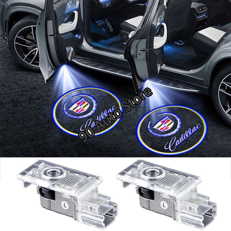 Cheap 2PCS Car Door LED Decorative Lights Laser Wireless Welcome Lights ...