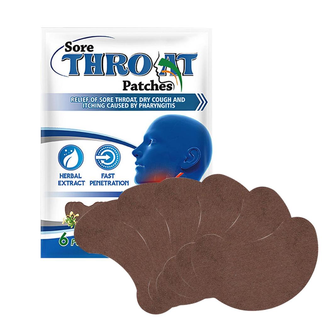 Herbal Pharyngitis Sore Throat Plaster Anti Inflammation Treatments ...
