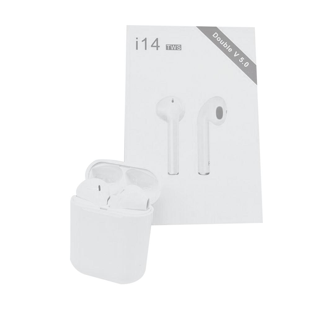 Buy Bluetooth Headset I14 TWS Wireless Bluetooth 5.0 Tws Double Ear ...