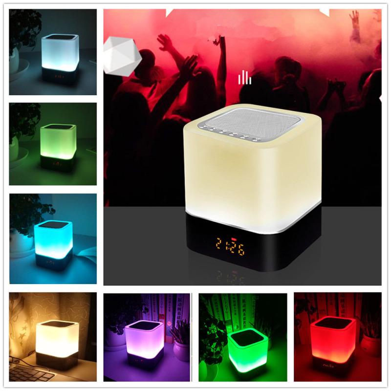 Buy LED Multifunction Colorful Pat Light Night Light with Alarm Clock ...