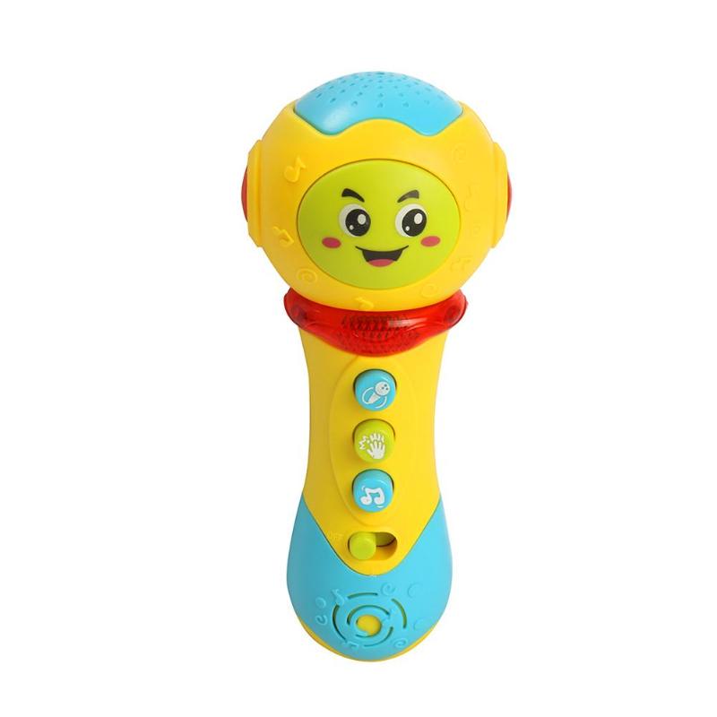 Buy 2 In 1 Child Ringing Baby Microphone Rattle Toy Karaoke Singing ...